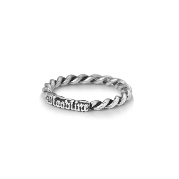 Petite Twisted Bloodline Band In Sterling Silver, 2mm – BLOODLINE DESIGN