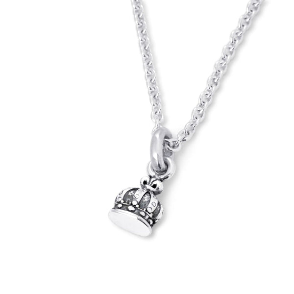 Crown Necklace In Sterling Silver, 21mm – BLOODLINE DESIGN