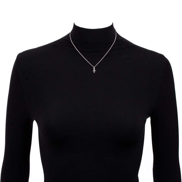 12th Century Cross Necklace In Sterling Silver – BLOODLINE DESIGN