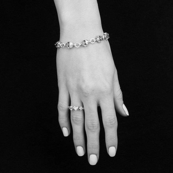 Trilogy Twisted Rope Band In Sterling Silver, 6mm – BLOODLINE DESIGN